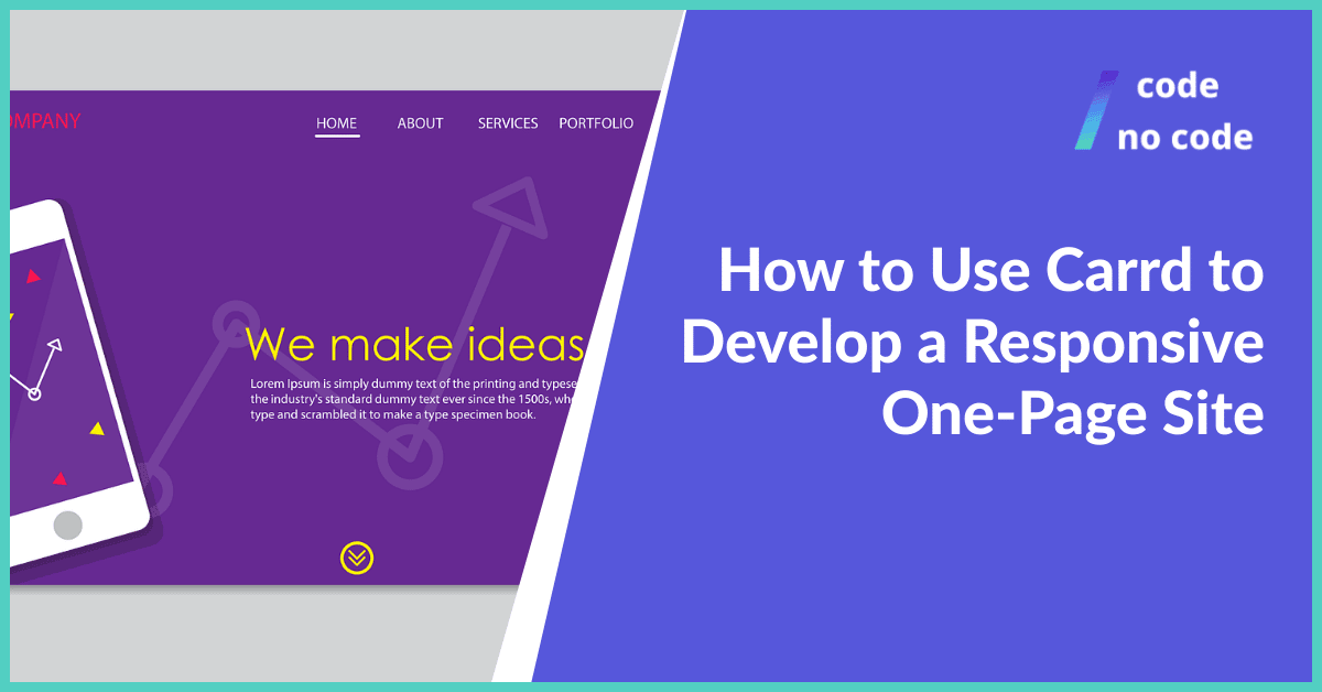 How To Use Carrd To Develop A Responsive One Page Site